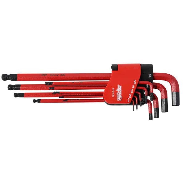 9PC SAE L-SHAPED HEX KEY SET