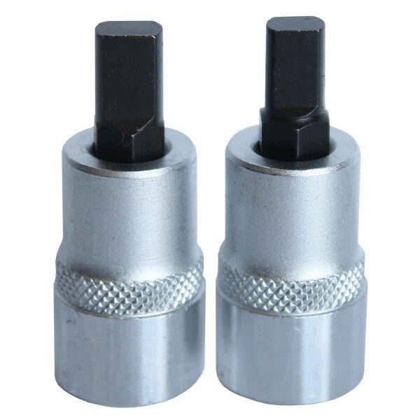 2PC PRY BIT (DOUBLE D) SOCKET SET